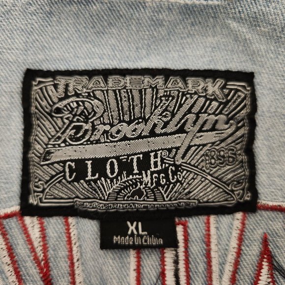 Brooklyn Cloth | Jackets & Coats | Brooklyn Cloth Mfgco Light Blue Jean ...